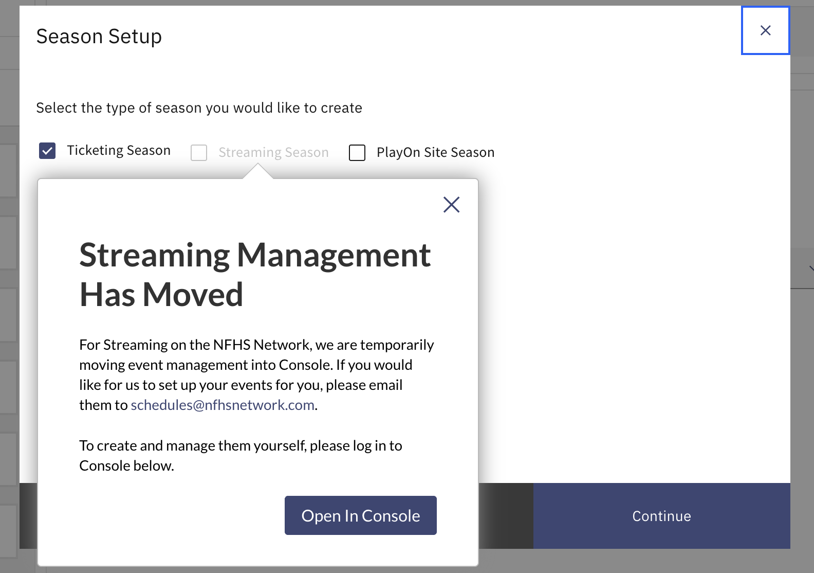 How to Create Streaming Seasons in HQ